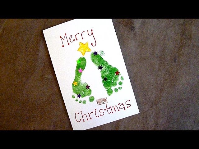 Footprint Christmas Tree