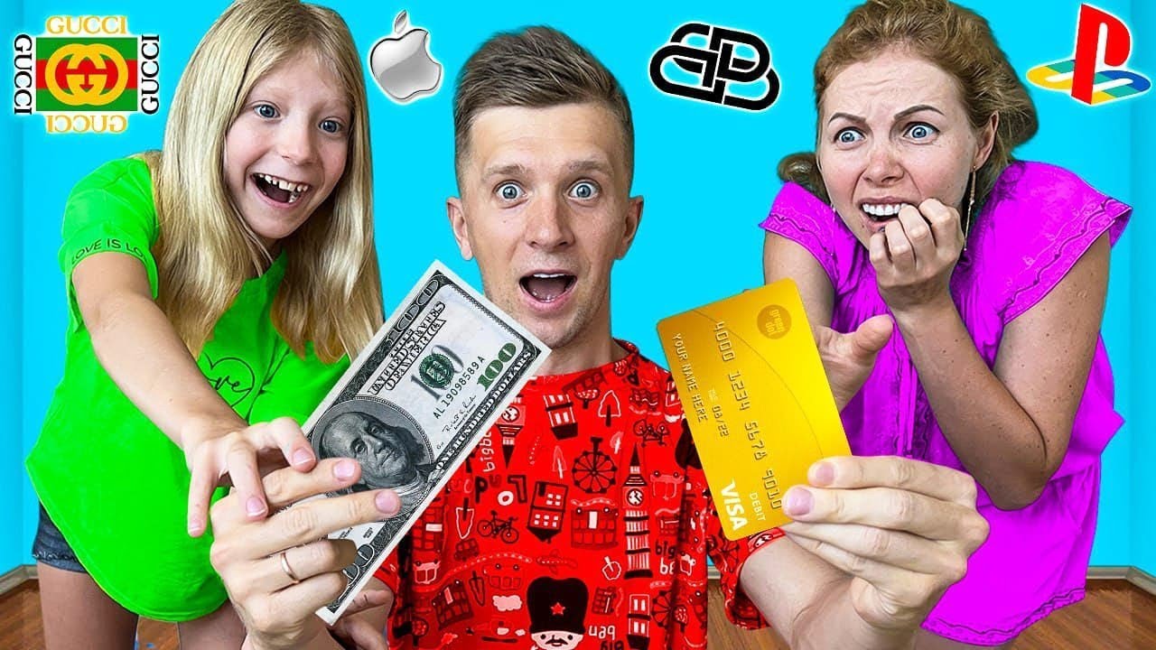 24 hours spending money in Thailand - challenge! 🤑 What did Milana buy ...