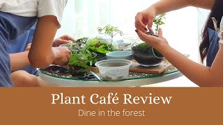 FOREST CANTEEN 森林食堂-dine in the forest! plant café review(Moon Shop Gallery, Penang)//place vlog 001