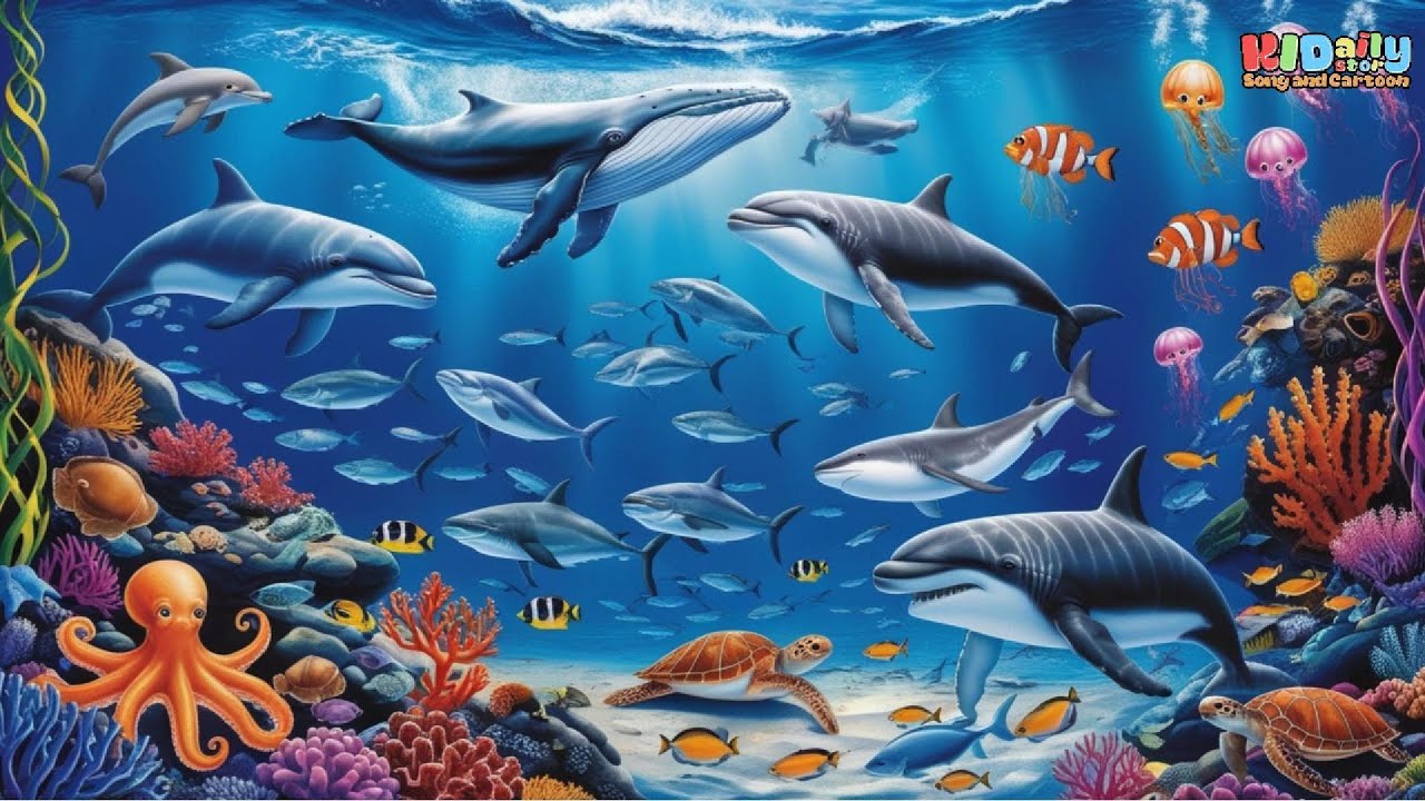Underwater World: Amazing Sea Life 🌊🐙🐡🐢🦈🐠🐋 - YouTube
