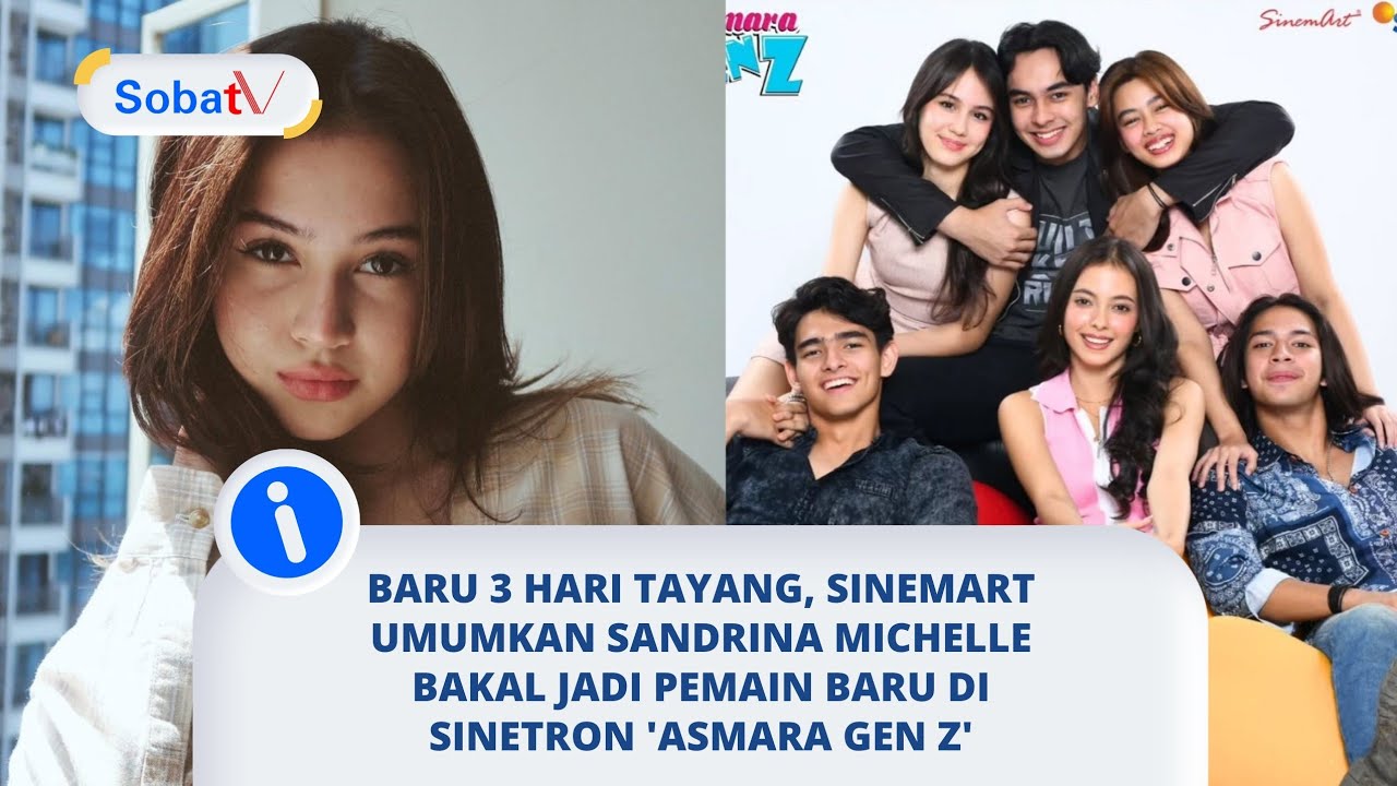 Sandrinna Michelle gabung di Sinetron 'Asmara Gen Z' 3 hari setelah ...