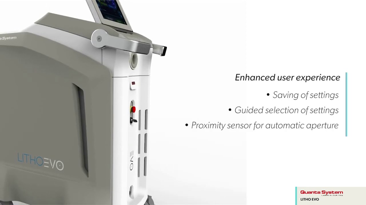 Litho EVO- laser litotritie 35W imbunatatit cu tehnica Vapor Tunnel si ...