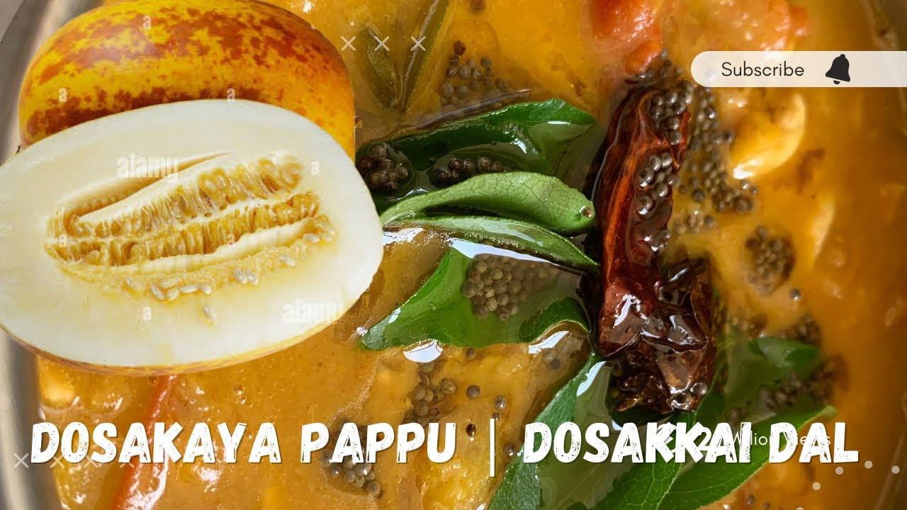 Dosakaya Pappu | Dosakkai Dal Recipe in Tamil | How to Make Very Tasty ...