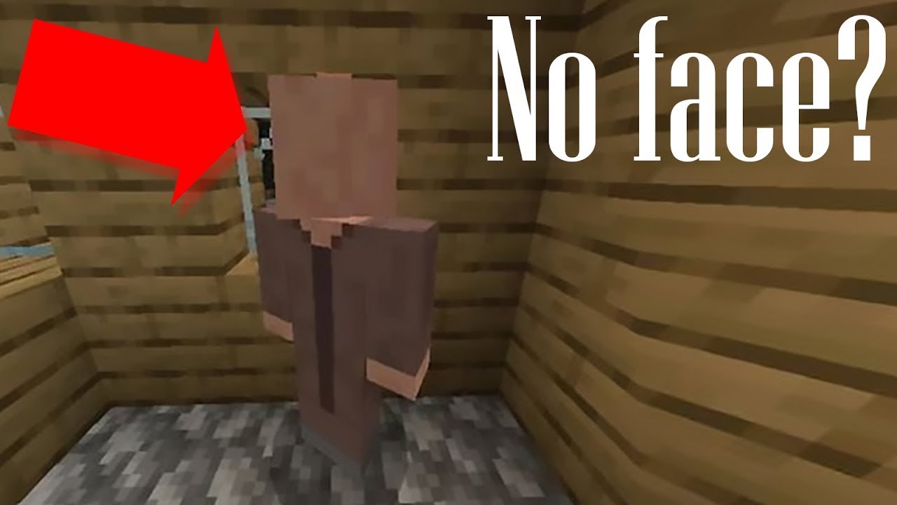 A LENDA ABOMINÁVEL DO MINECRAFT VILLAGER SEM ROSTO - YouTube