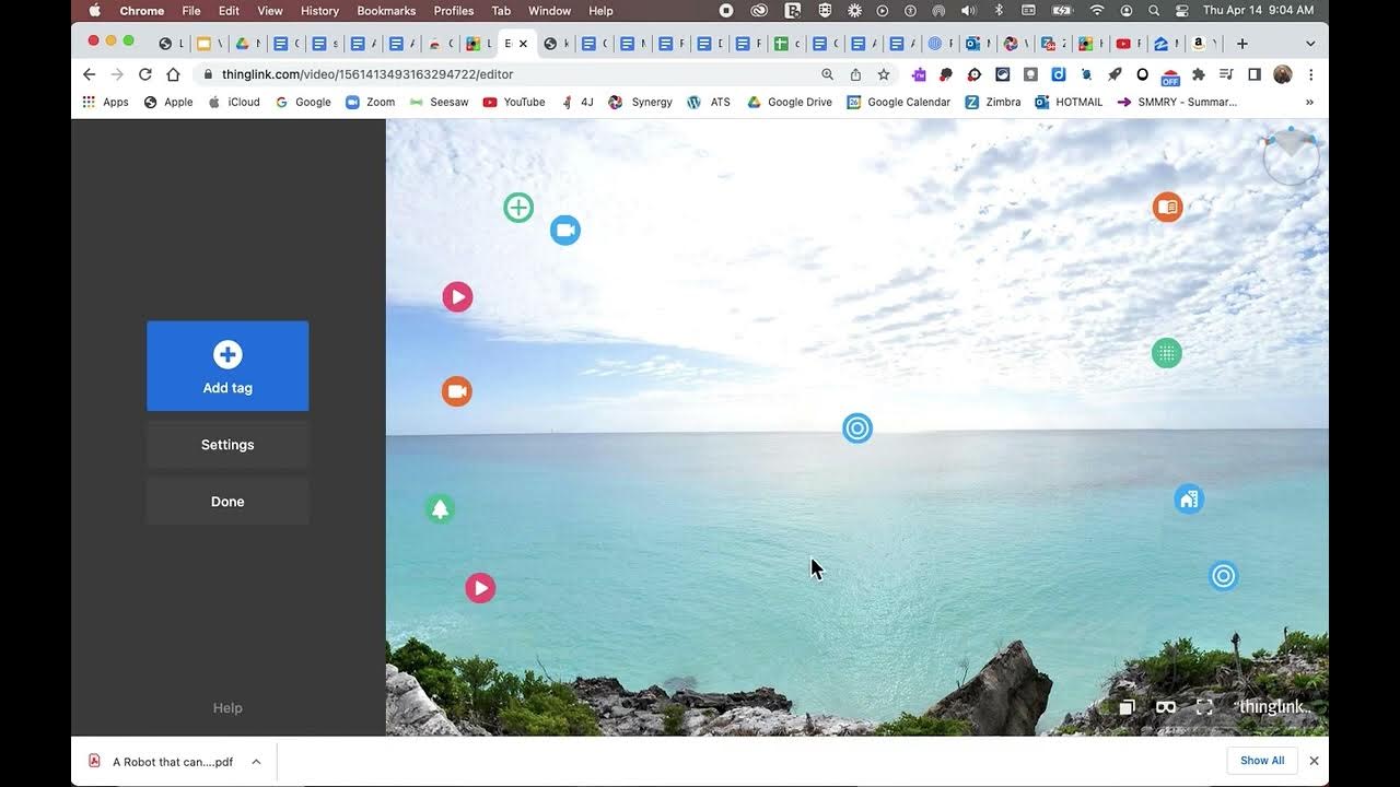 Adding Text Labels in ThingLink - YouTube