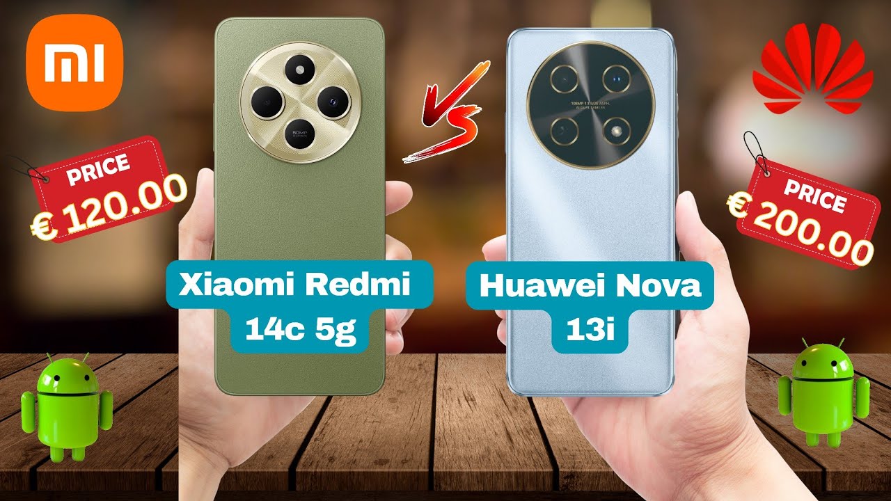 Xiaomi Redmi 14c 5G VS Huawei Nova 13i | Detailed Comparison With New ...
