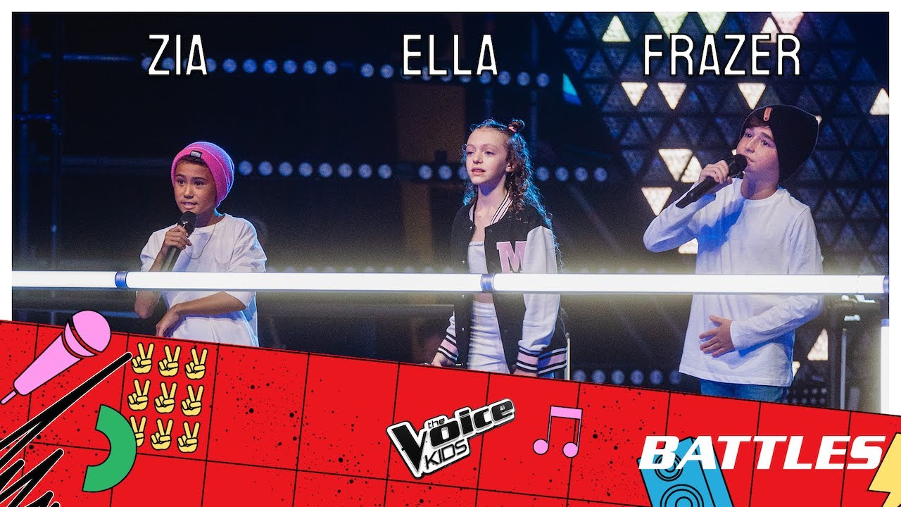 Zia, Frazer & Ella Perform 'Shape Of You' | The Battles | The Voice ...