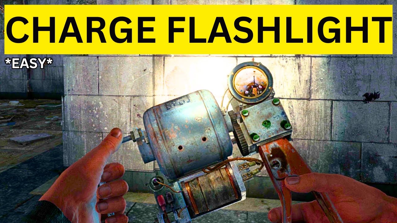 How To Charge Flashlight in Metro 2033 Redux(EASY) - YouTube