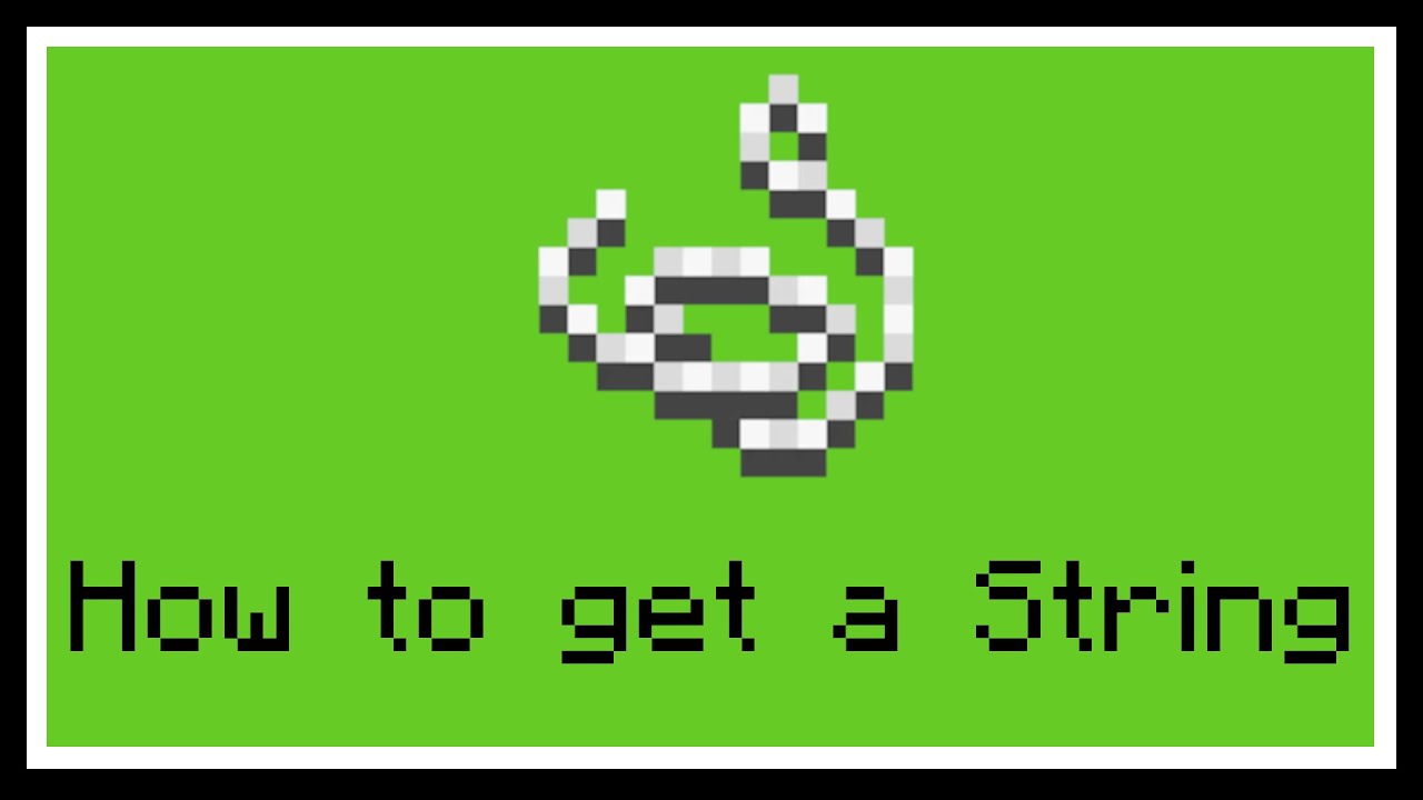 How to get a String | Minecraft 1.17 | (Beginners Guide) - YouTube