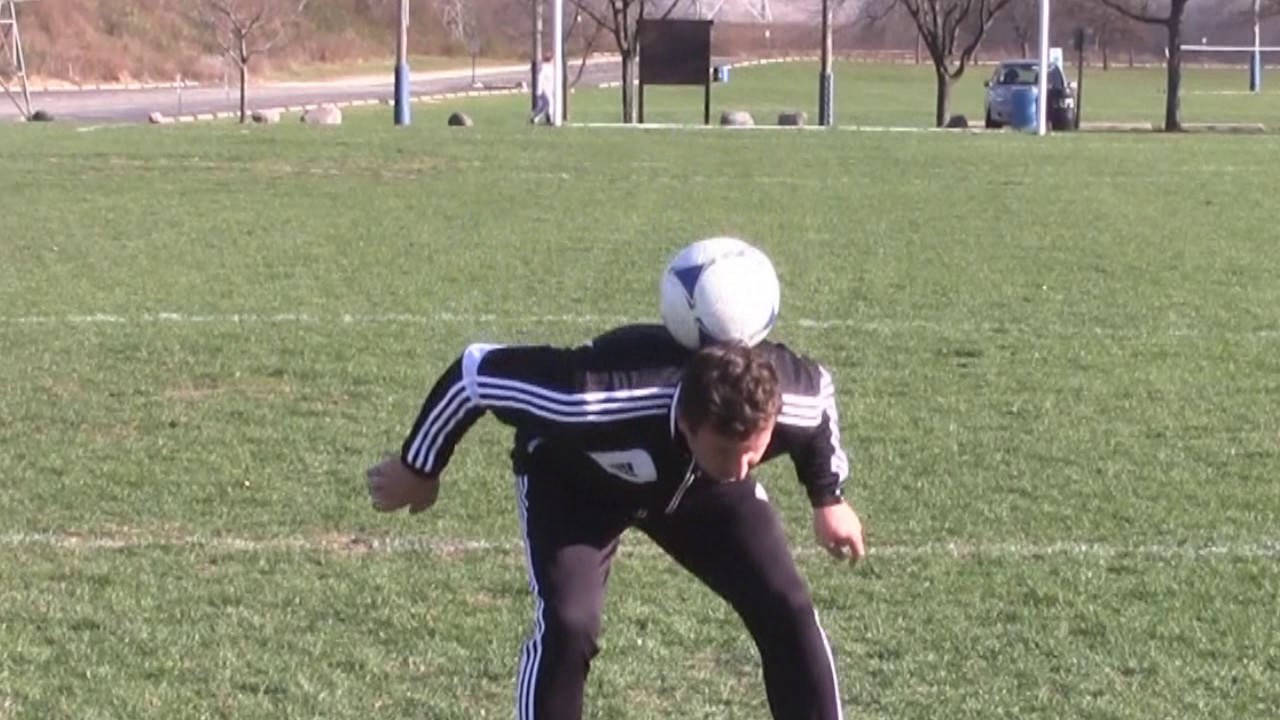 Juggling: Balance on Neck - YouTube