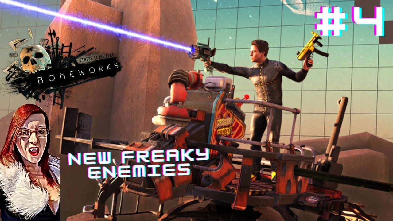 Boneworks Blind Playthrough Part 4 New Freaky Enemies - YouTube