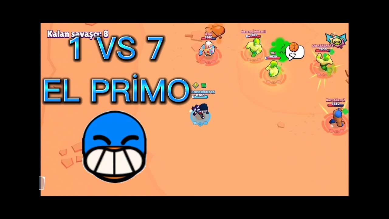 Minigame 1 VS 7 EL PRİMO 🥶 - YouTube