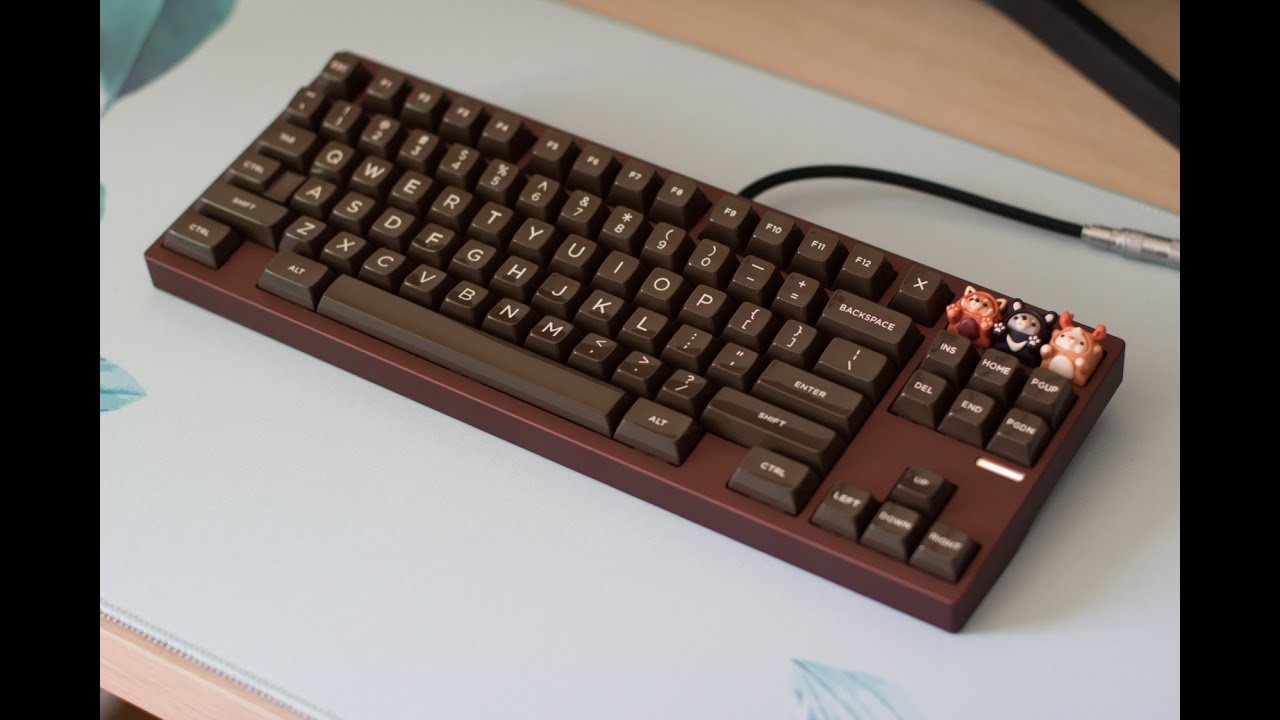 qwertykeys QK80 custom keyboard build stream - YouTube