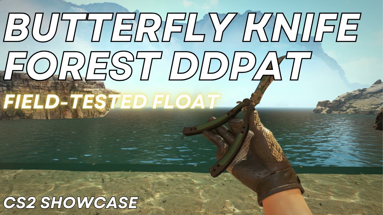 Butterfly Knife Forest DDPAT (Field-Tested) | CS2 Skin Showcase #1018 ...