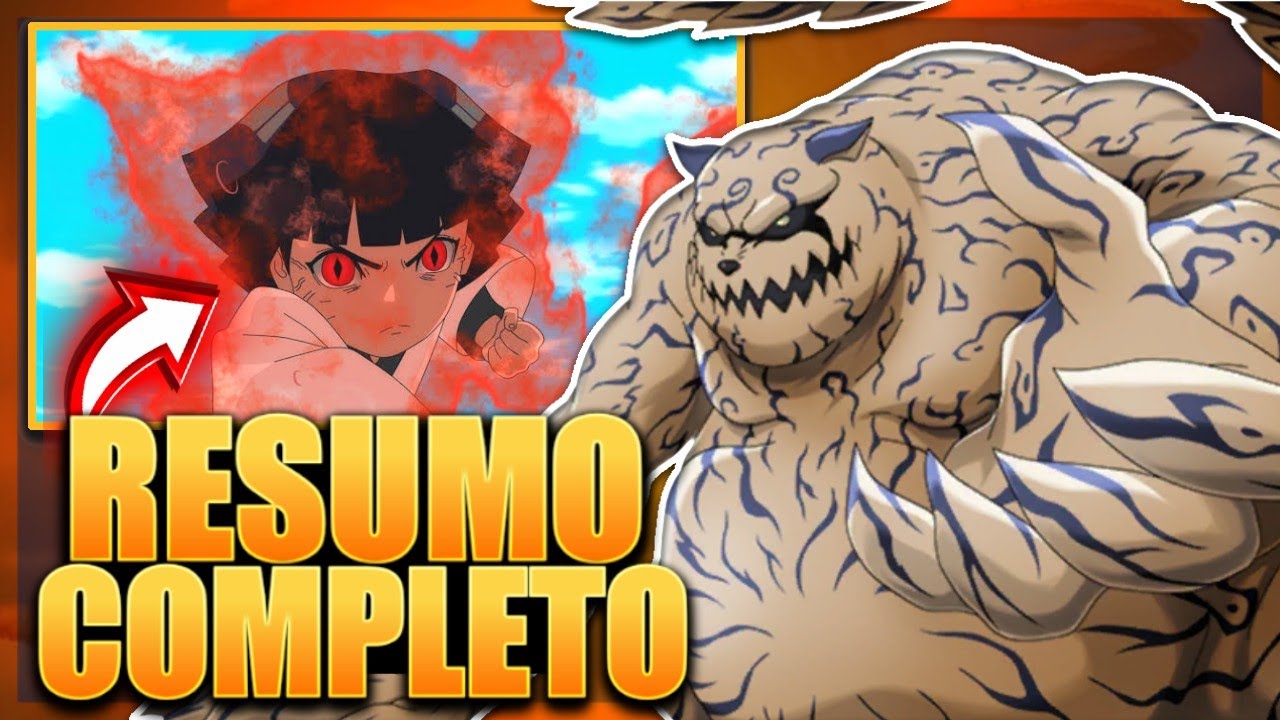 A história do SHUKAKU a bijuu de gaara desde Naruto clássico até boruto ...
