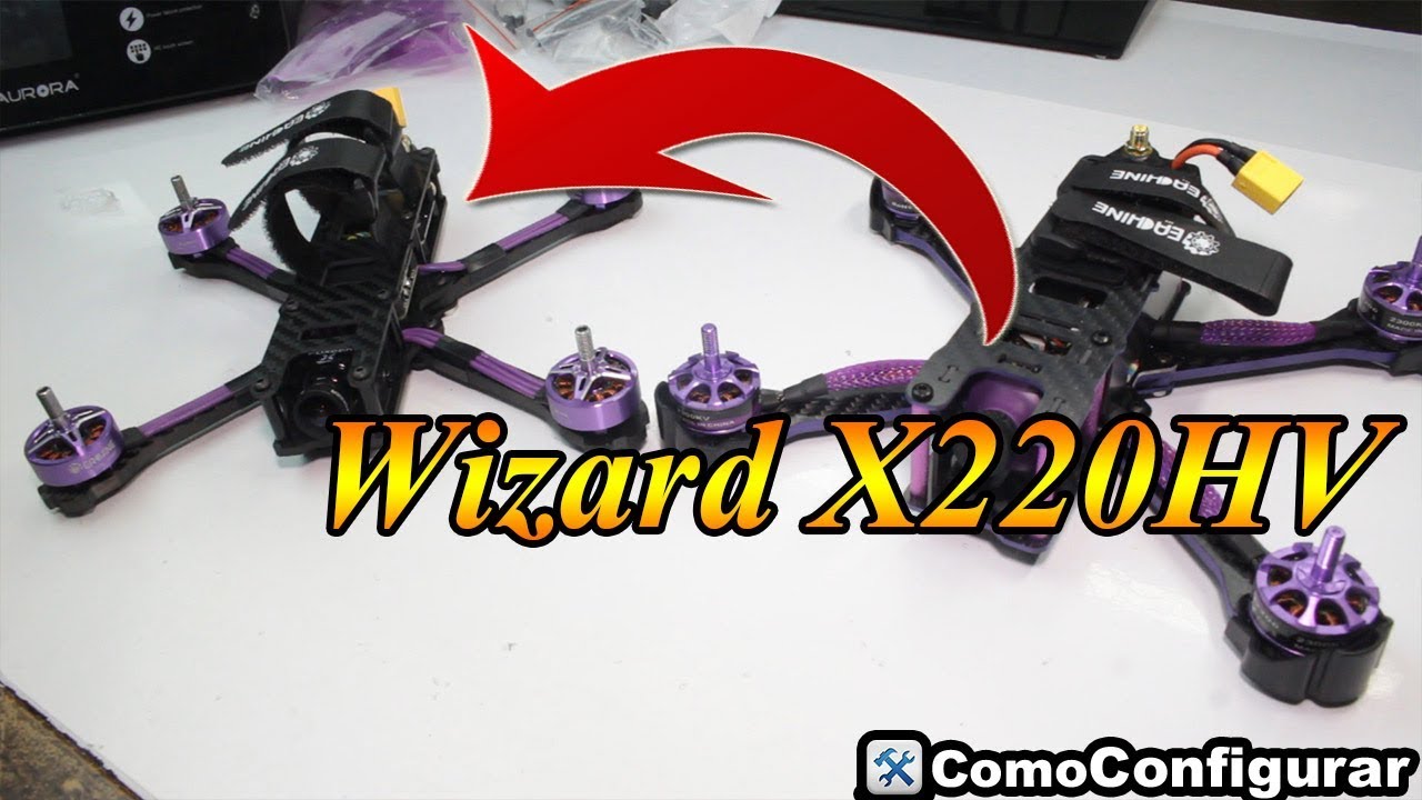 Eachine Wizard X220HV Español Unboxing Y Primeras Impresiones - YouTube