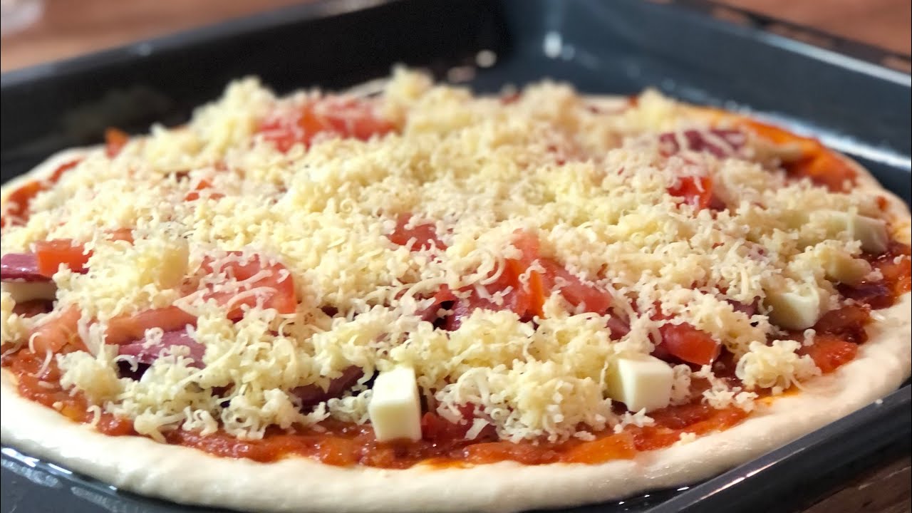 RECETTE : PIZZA FAIT MAISON FACILE ET SIMPLE | Homemade pizza 🍕 - YouTube