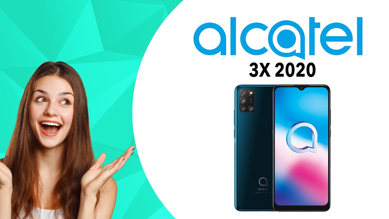 SMARTFON ALCATEL 3X 2020 - YouTube
