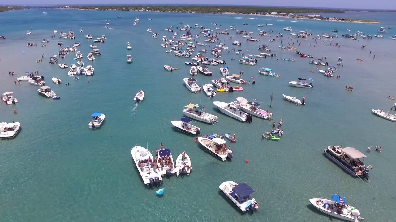 Sebastian sand bar drone view 05/29/17_3 - YouTube