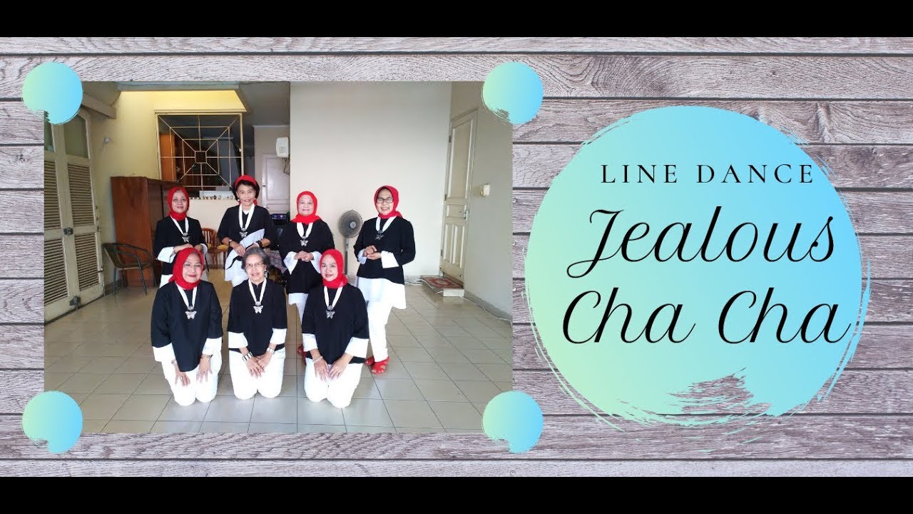 Jealous Cha Cha Line Dance - Mentari Tuesday - YouTube