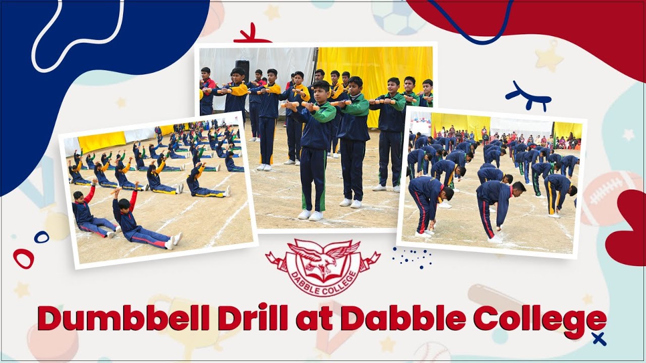Students showing meticulous skills through Dumbbell Drill - YouTube