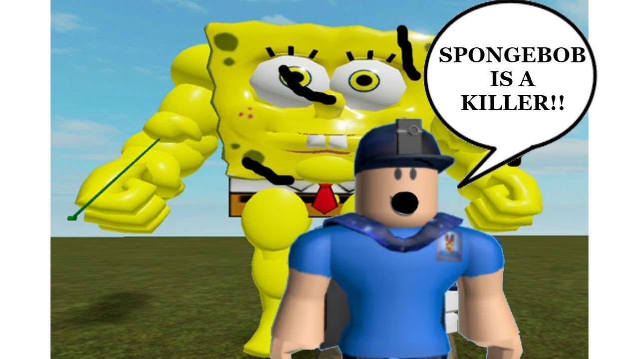 (ROBLOX) SPONGEBOB IS A MUSCULAR KILLER IN THIS GAME!! | ROBLOX ...