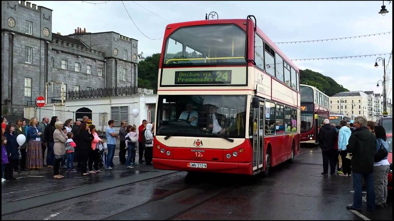 Isle Of Man (Douglas) Carnivale 2014 Buses - YouTube