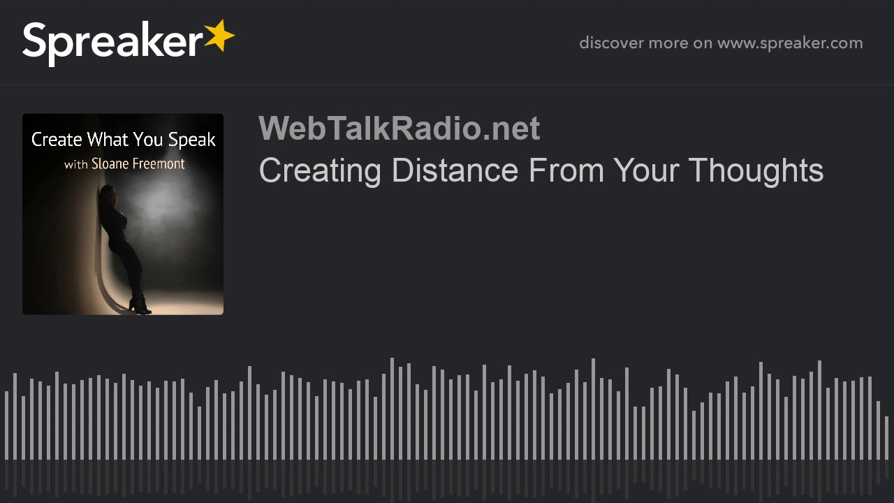 Creating Distance From Your Thoughts - YouTube