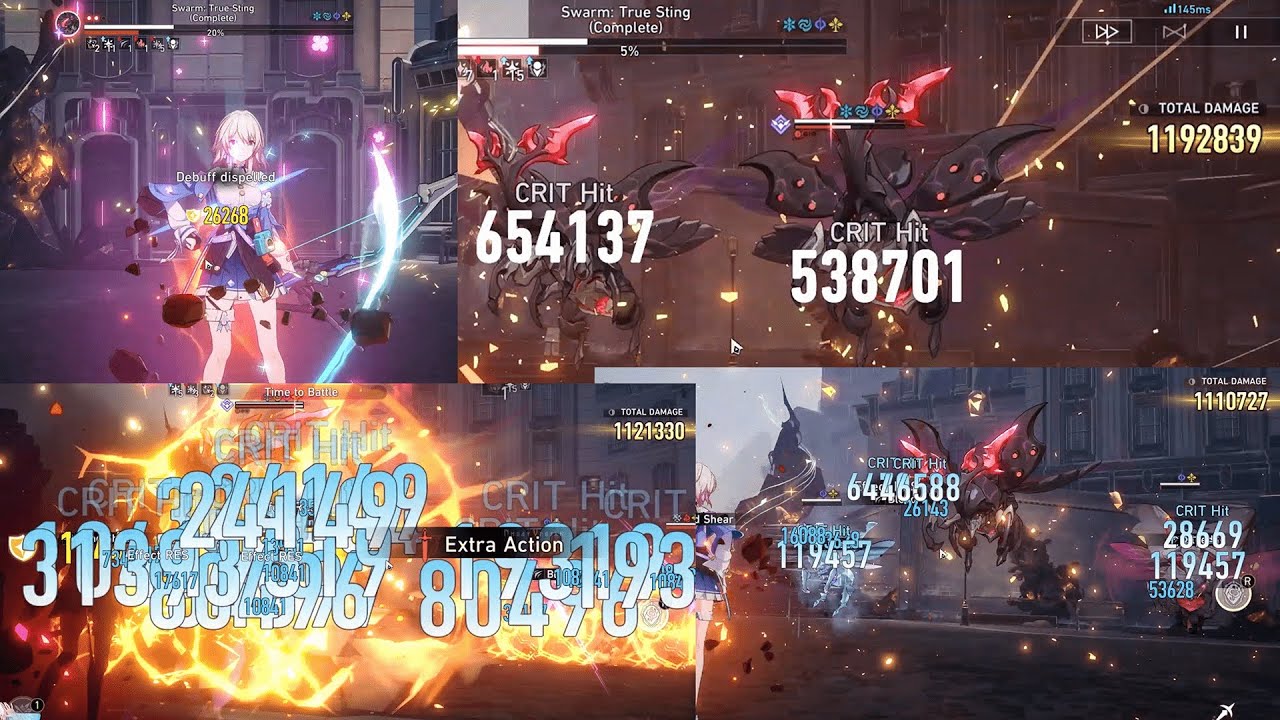 Honkai Starrail | Amber lord vs Tayzzyronth, March 7 preservation solo ...