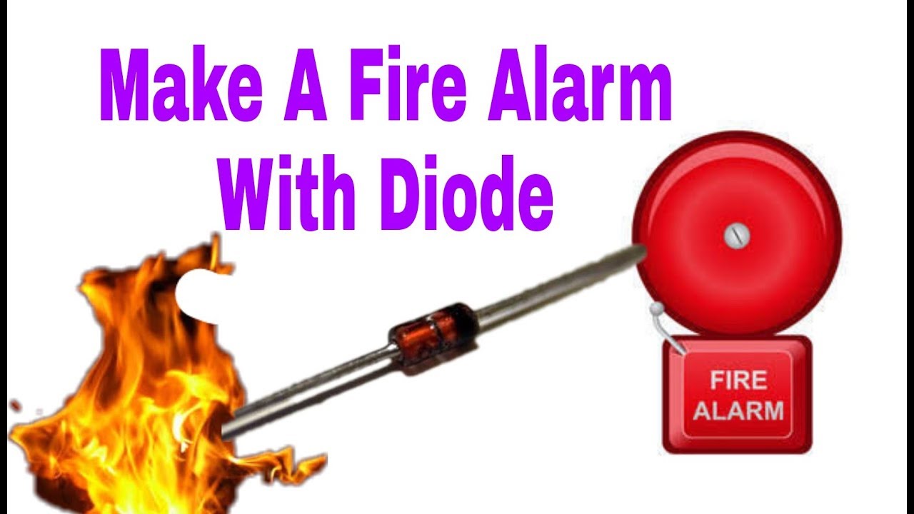 How to | DIY | How to make a fire alarm using diode #RC Invention #diy ...