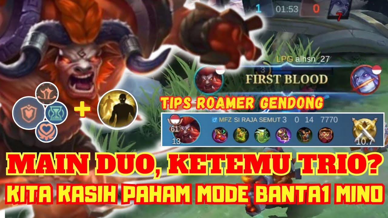 MAIN DUO MALAH KETEMU TRIO? KITA KASIH PAHAM MODE BANTA1 MINO 😈😈😈 - YouTube