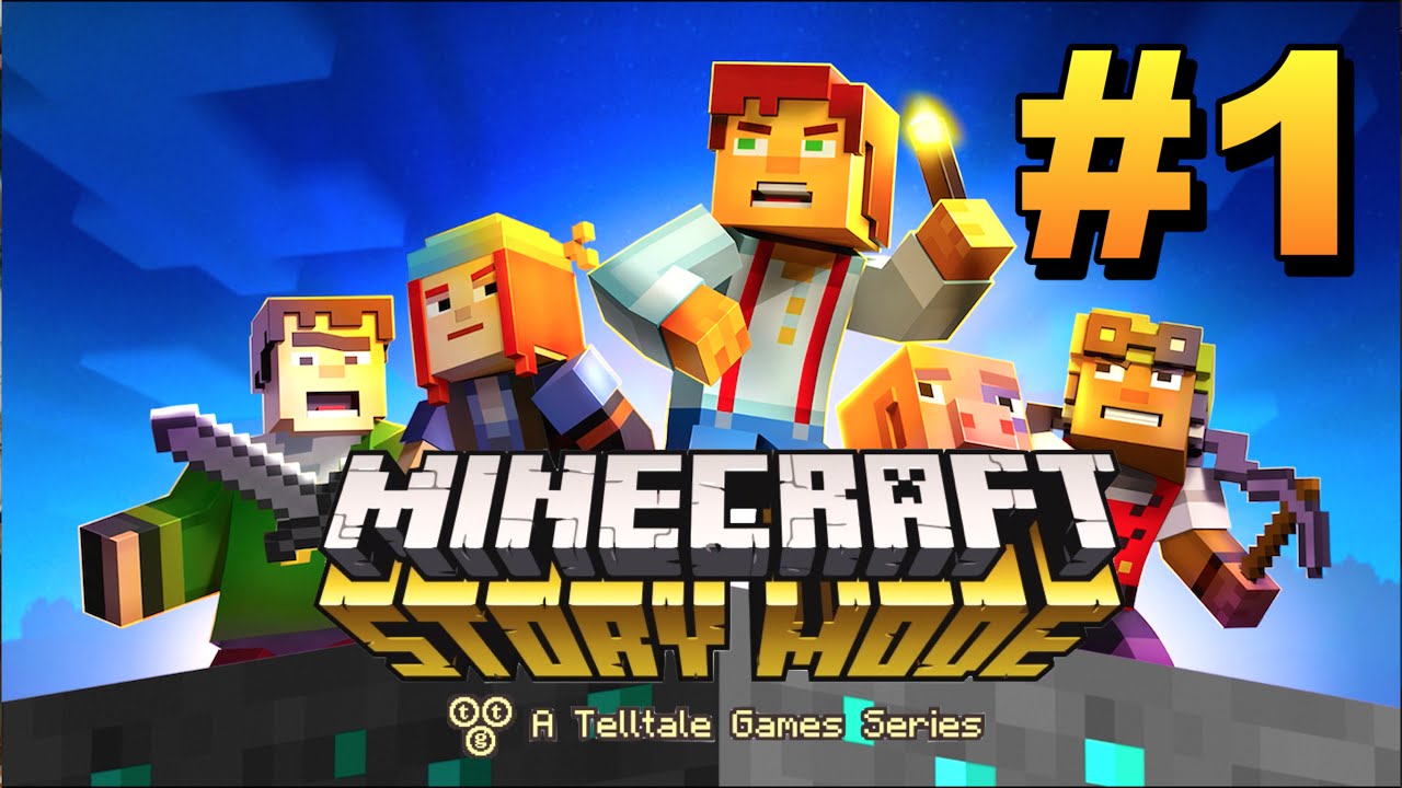 Minecraft: Story Mode Game Movie (All Cutscenes) - Episode 1: "The ...