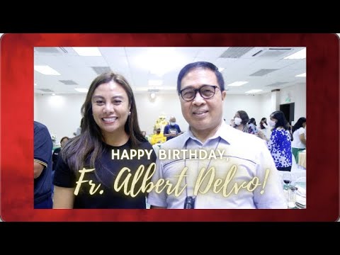 FATHER ALBERT DELVO'S BIRTHDAY CELEBRATION - YouTube