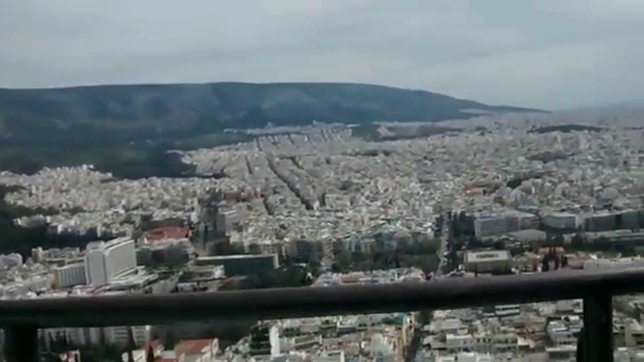 Η Αθηνα απο ψηλα - YouTube