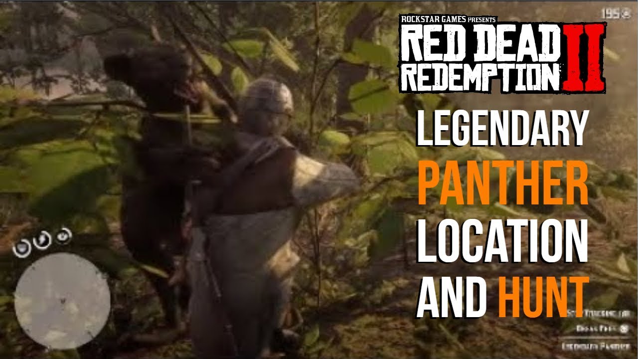 Red Dead Redemption 2 Legendary Giaguaro Panther Location and Hunt ...