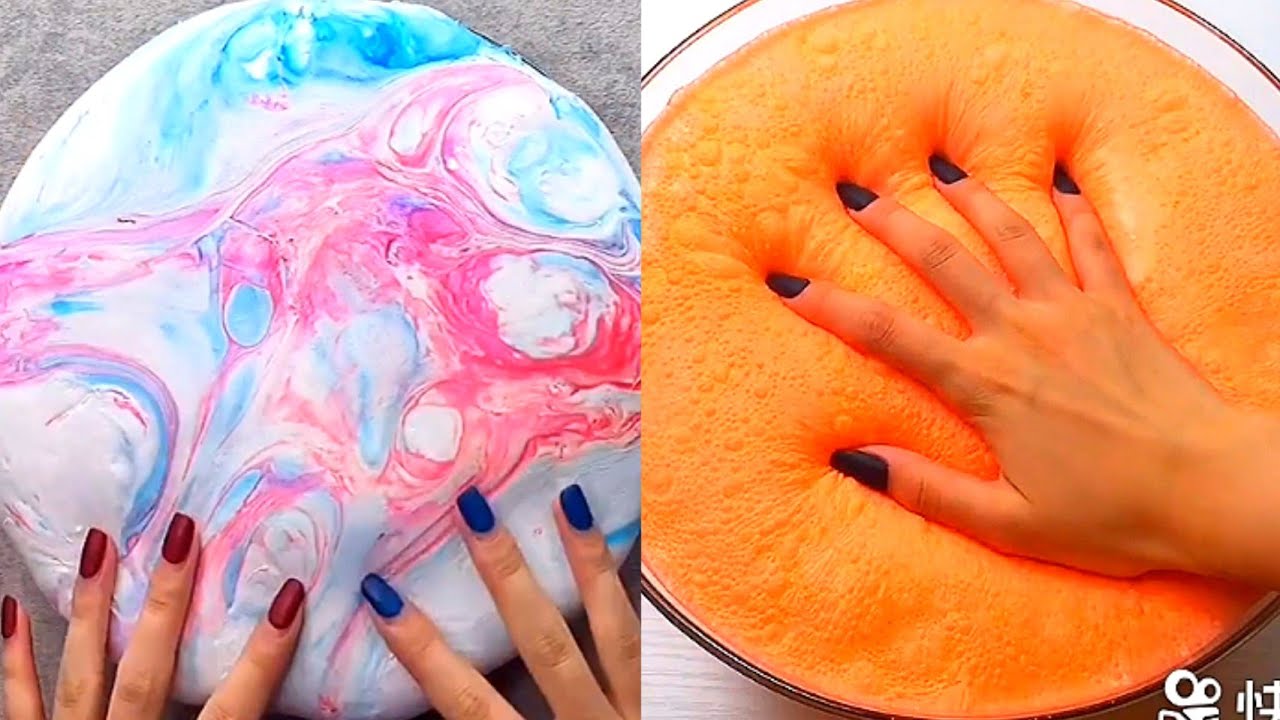 Satisfying slime videos//Most relaxing slime videos compilation ...