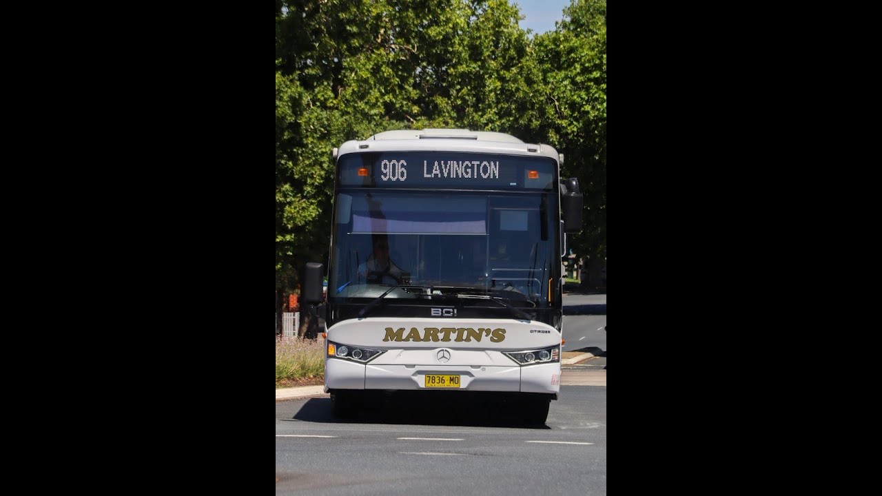 Martin's Albury NSW 131 on Route 906 (Albury - Lavington) - YouTube