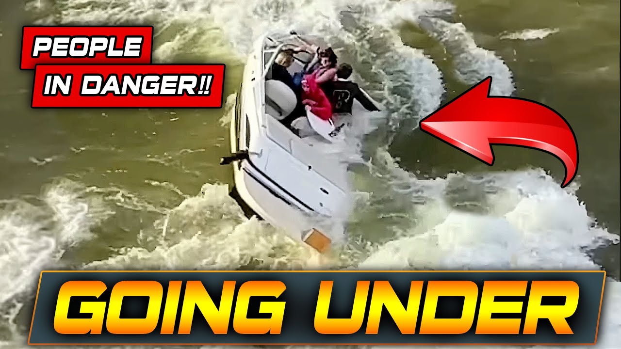 SCARED to Death!! Boat Taking On Water Fast | Haulover Inlet Boats ...