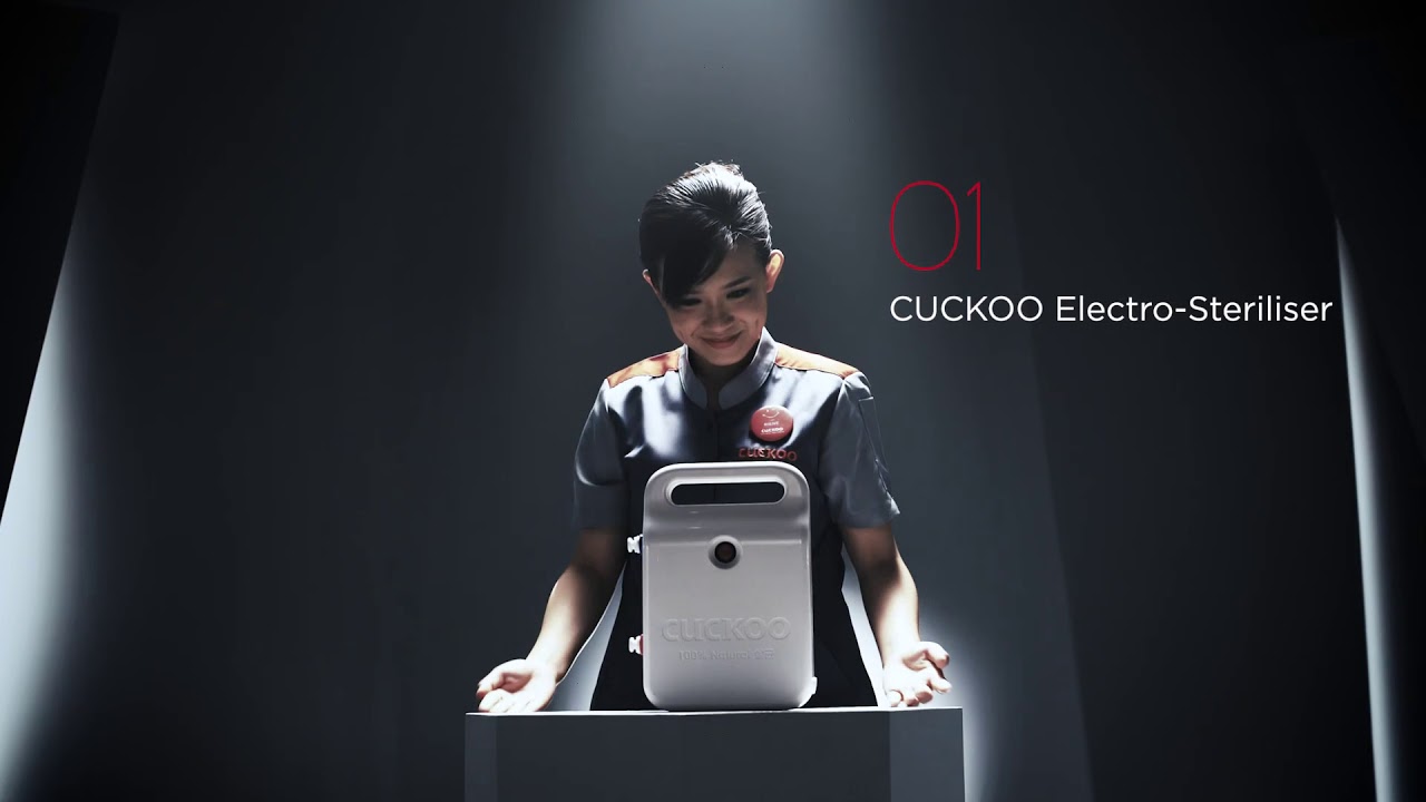 Cuckoo Water Filter Service Beyond Standard - YouTube