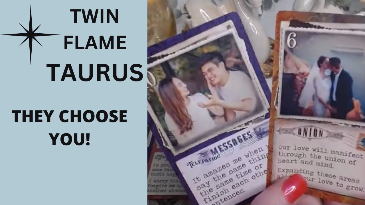TAURUS♉TWIN FLAME ️‍🔥THEY CHOOSE YOU! ALONG THE WAY THEY FELL IN LOVE ...