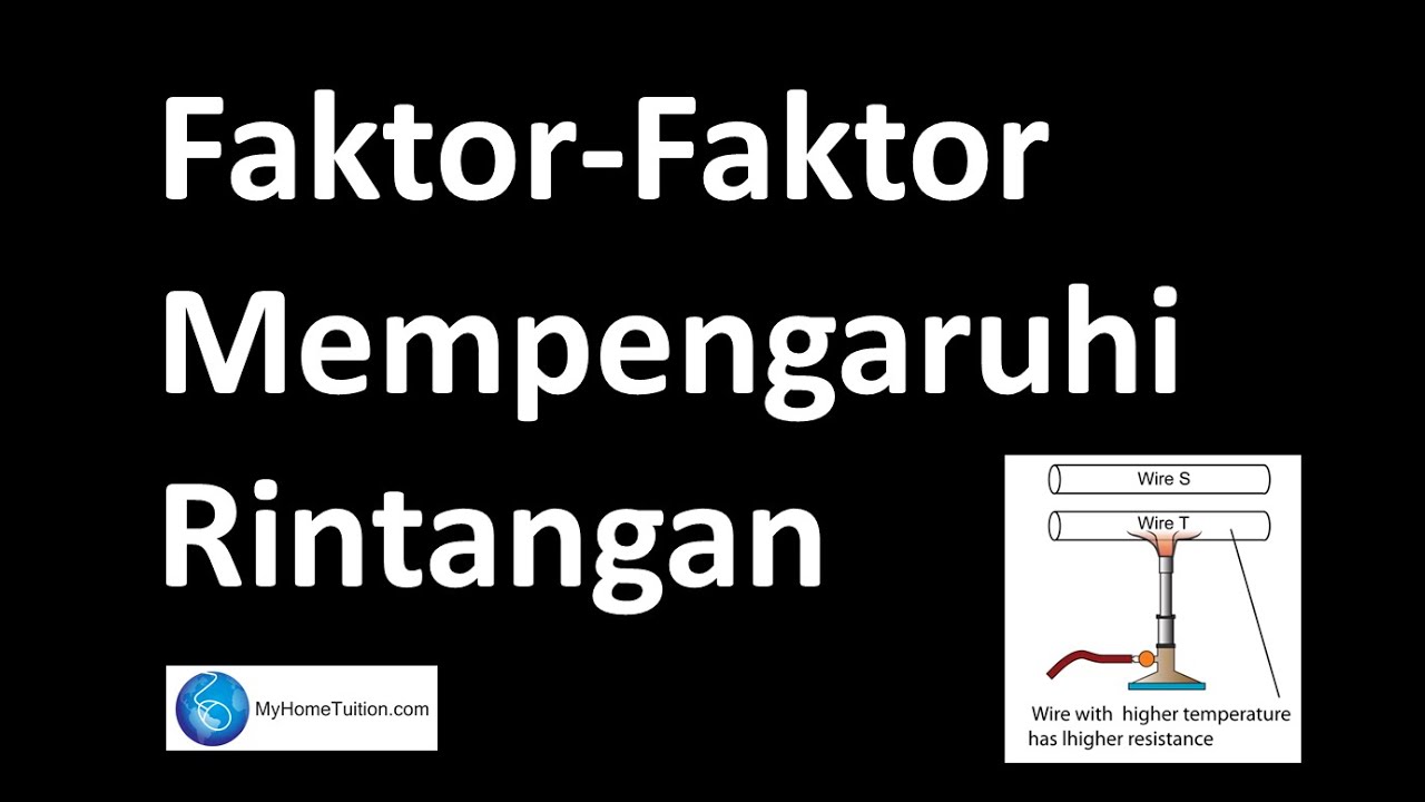 Fizik Tingkatan 5 KSSM Bab 3 Elektrik | Faktor-Faktor Mempengaruhi ...