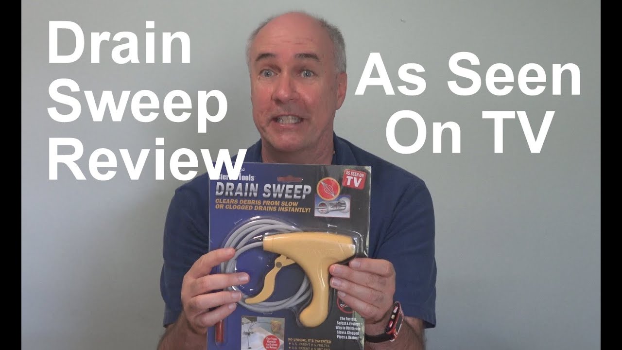 Drain Sweep Review- As Seen On TV Declogger | EpicReviewGuys in 4k ...