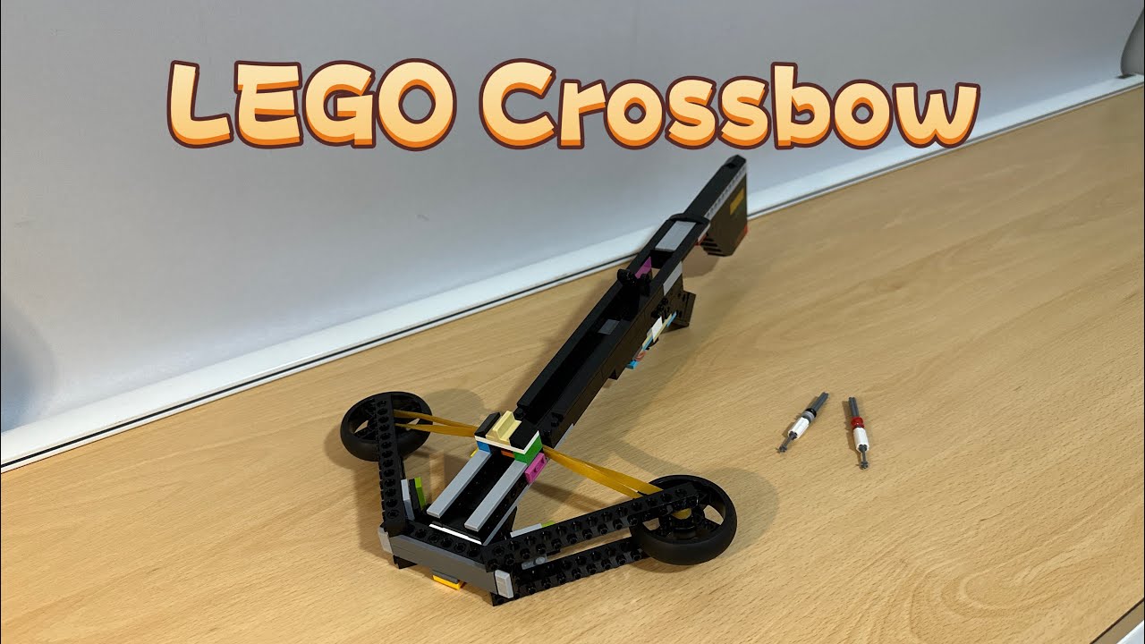 LEGO CROSSBOW Working - YouTube