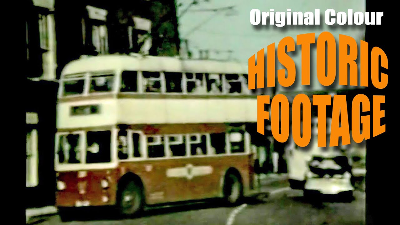 PRESCOT to St.Helens Trolley Bus Loop | 1956 to 1958 - YouTube