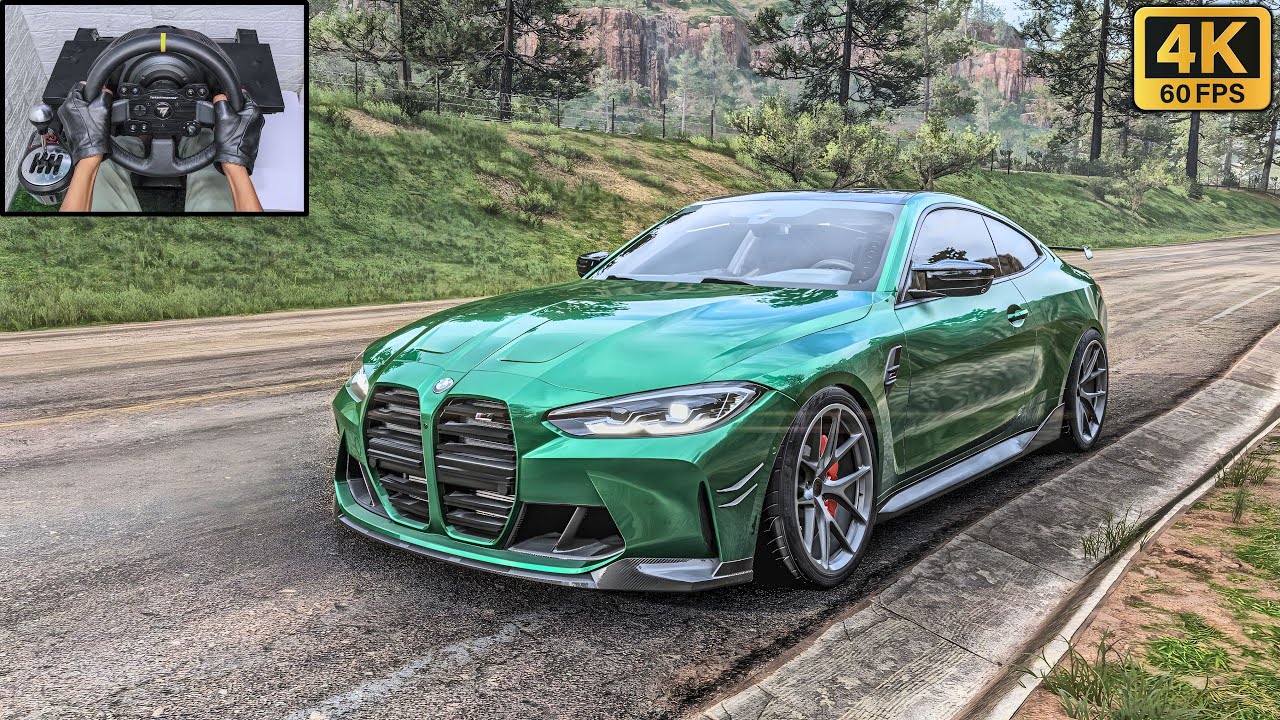 Isle of Man BMW M4 G82 | Forza Horizon 5 | Thrustmaster TX Gameplay - YouTube