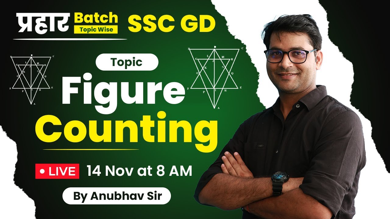 Reasoning for SSC GD (Topic wise) | SSC GD 2022 | Figure Counting #ssc ...