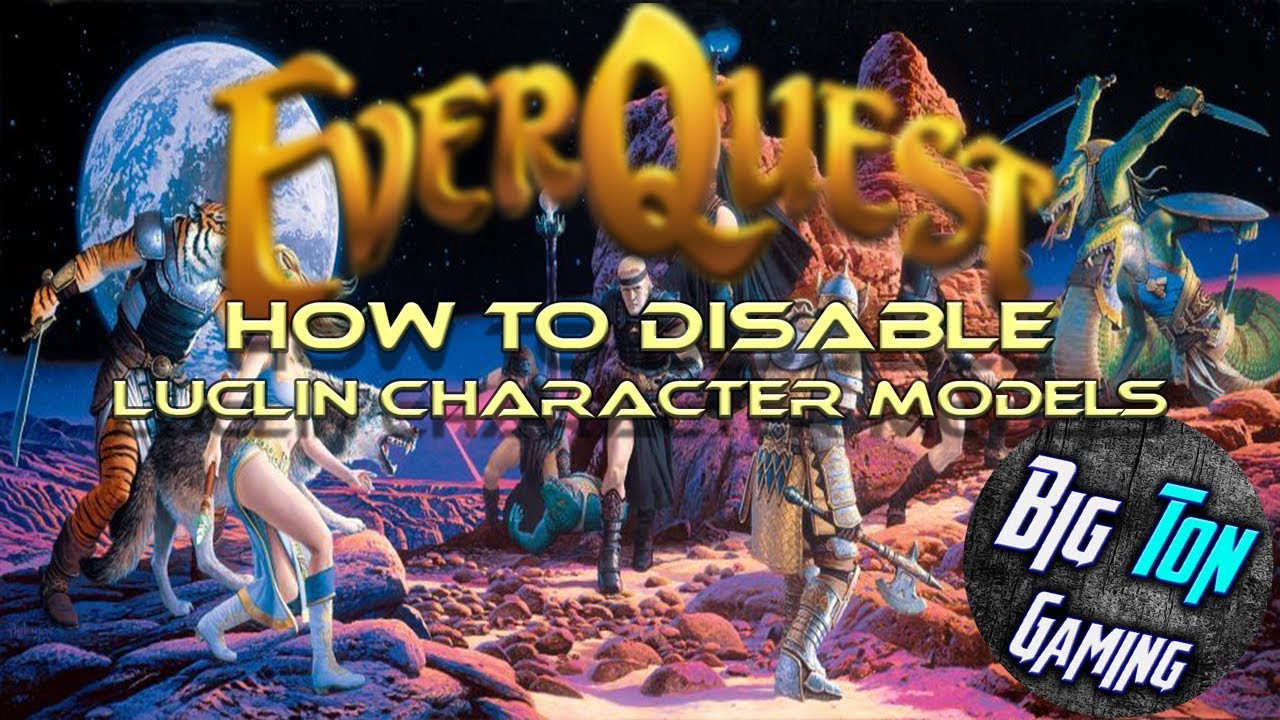 How to Disable/Enable Luclin Models In Everquest - YouTube