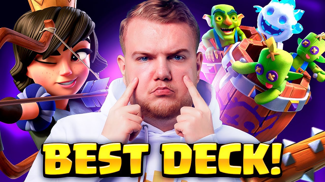#1 BEST LOG BAIT DECK IN THE WORLD IN CLASH ROYALE! - YouTube