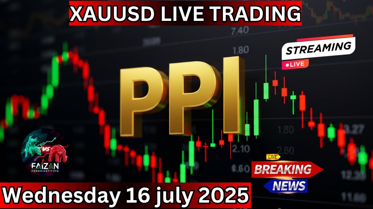 Live PPI Data Release! 🔥 Real-Time Market Reaction & Trading Setup ...