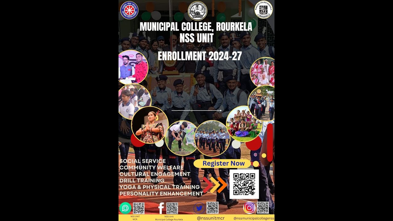 NSS || MUNICIPAL COLLEGE ROURKELA || 2024 - YouTube
